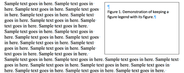 Word Tips - Embedding Figures - Martin Lab